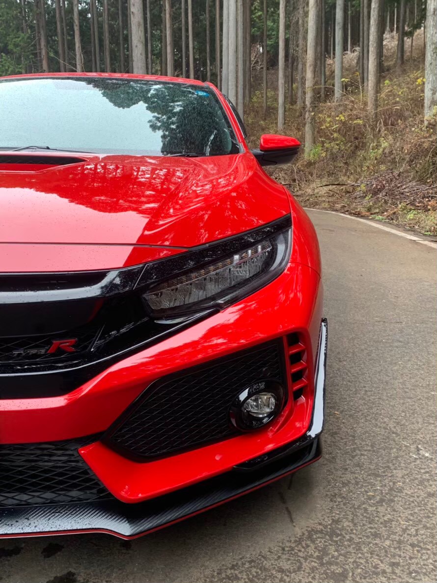 CIVIC TYPE-R(FK8) FRONT CANARD | GAZELLE PUNCH